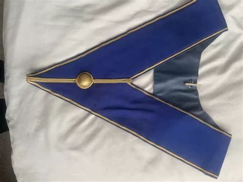 Masonic Regalia Craft Undress Provincial Collar £1500 Picclick Uk