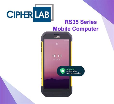Cipherlab Rs35 Series Android Mobile Computer คอมพิวเตอร์พกพา