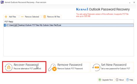 Kernel Outlook Password Recovery Best Password Viewer Tool