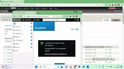 step 2 migrate your old drupal site to newer version drupal 9 drupal 10 d4drupal youtube