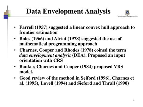 Ppt Efficiency And Productivity Measurement Data Envelopment