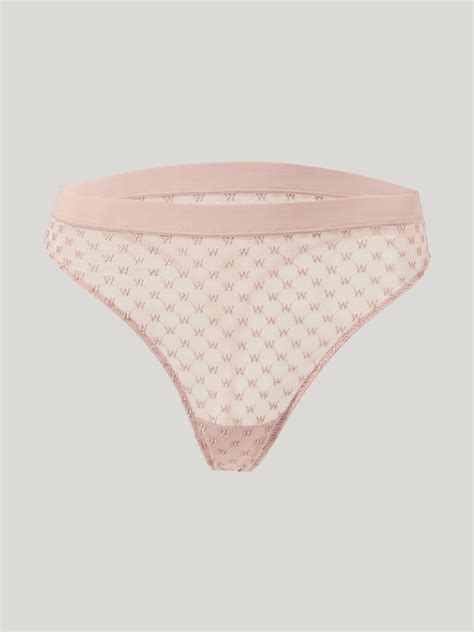 Sheer Logo String Wolford United States
