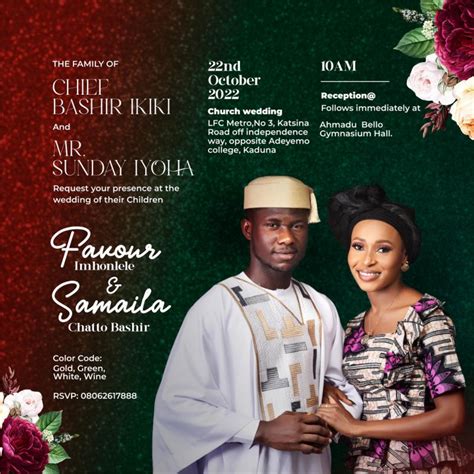 Samaila Bashir On Linkedin Im Excited To Announce That Im Getting Married On The 22nd Of October