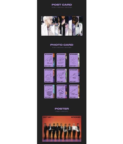 Nct 127 Sticker Sticker Ver