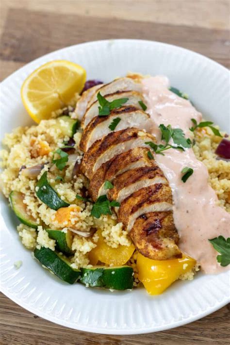 Moroccan Chicken Couscous • You Say Potatoes