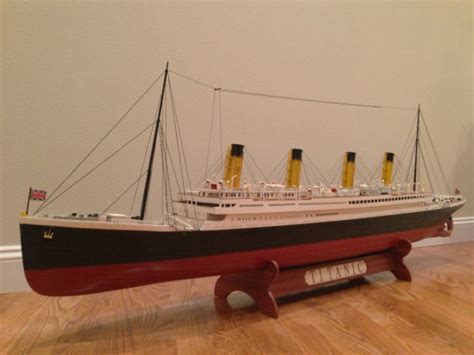 Rms Titanic 70 Xl Museum Quality Limited Edition Ocean Liner Wooden