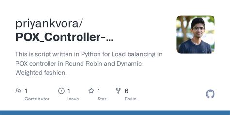 Github Priyankvorapoxcontroller Loadbalancing This Is Script