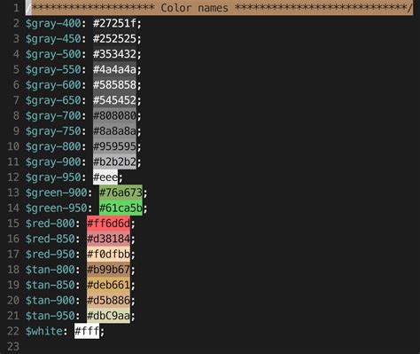 A Nice Way To Handle Sass Color Variables Magmalabs Blog