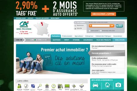 Crédit Agricole Brie Picardie Mon Compte Sur Ca Briepicardie Fr