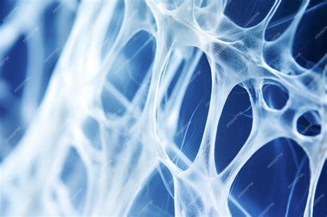 Premium Photo Bone Tissue Human Skeleton Under Microscope Cells