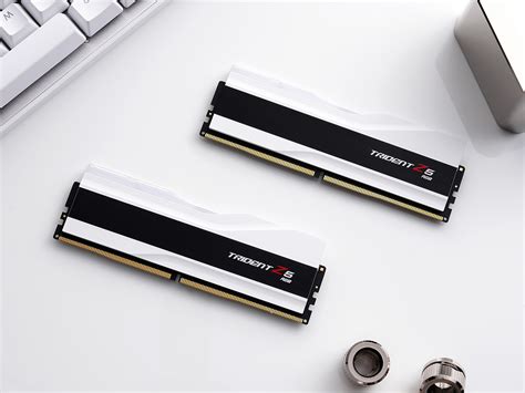 G Skill Releases White Trident Z5 Rgb Series Ddr5 Memory Up To Ddr5