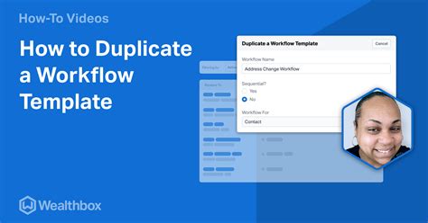 How To Duplicate A Workflow Template Wealthbox CRM
