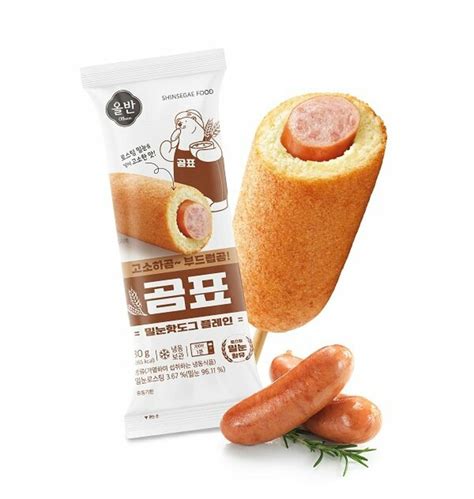신세계푸드 곰표 밀눈핫도그 플레인 80g 20봉 티몬