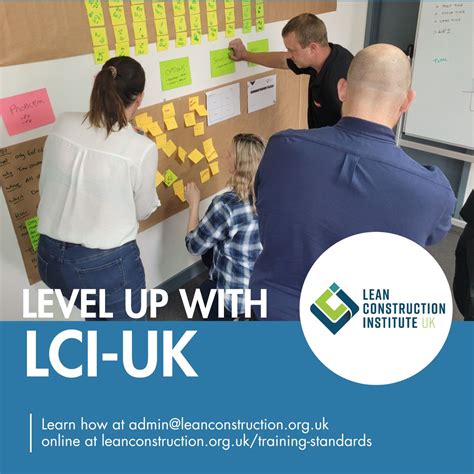 The Lean Construction Institute Uk Lci Uk On Linkedin Leanconstruction Training Citb
