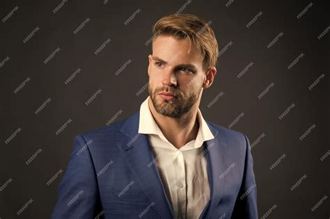 Premium Photo Fancy Groom Fashionable Successful Businessman