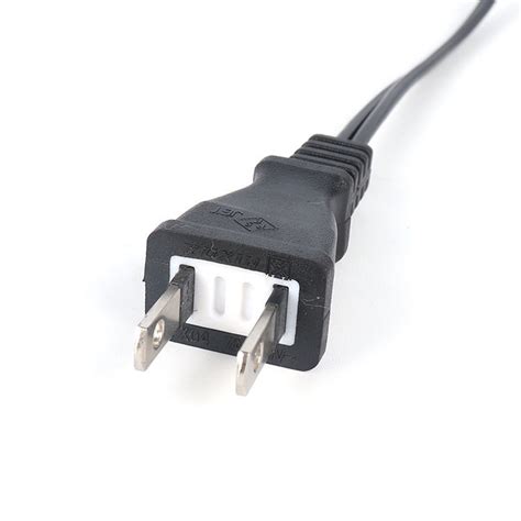 Power Cord PSE Approval Pin Japan Right Angle Extension Cord With PSE
