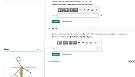 Solved Determine The Magnitude Of The Resultant Force