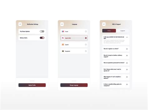 Mining Truck Fleet Management Mobile App Ui Design 12 Images Behance