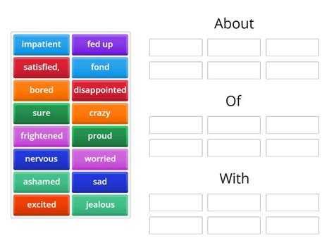 Cambridge Preliminary B1 Reading Part 4 Test 2 Groups Group Sort