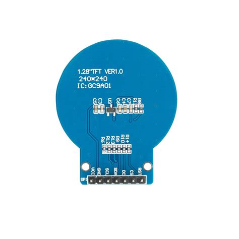 Gc9a01 1 28 Inch Round Lcd Tft Display For Arduino