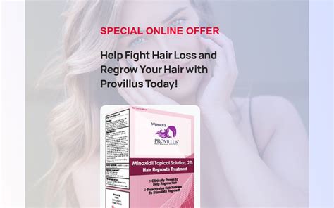 Provillus Hair Growth Treatment For Women