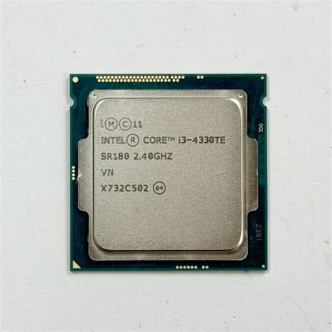 Yahoo!オークション - Intel Core i3-4330TE 2.40Ghz SR180 中古