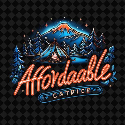 premium psd dazzling neon radiance of affordable text in neon orange