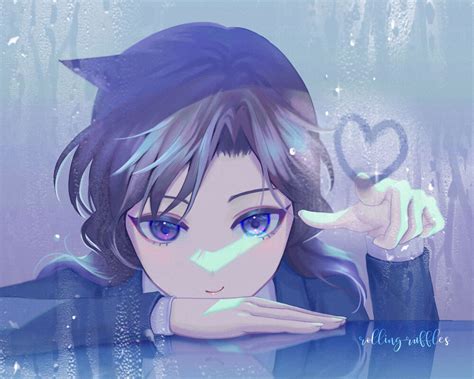 Обои на рабочий стол Девушка держит руку у нарисованного сердечка обои