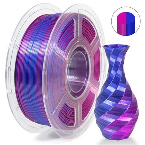 Filamento Isanmate Magic Bicolor Tornasol Azul Purpura Maxi3d