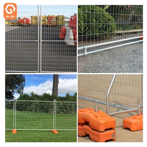 Hot Dipped Galvanized Temporary Mesh Fencing 60x150mm Mesh Size With