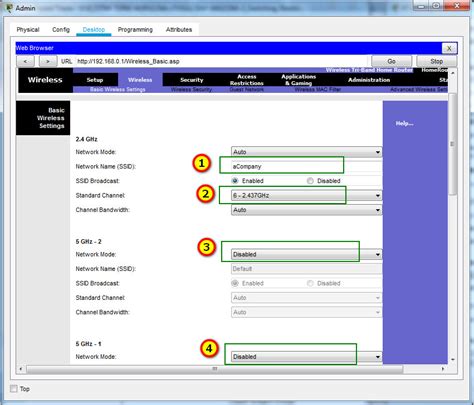 13110 Packet Tracer Configure A Wireless Network Instructions Answer
