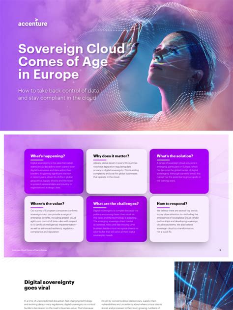 Accenture Sovereign Cloud Pov Short 2023 Pdf Cloud Computing