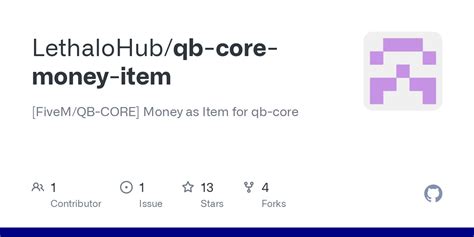 Github Lethalohub Qb Core Money Item [fivem Qb Core] Money As Item