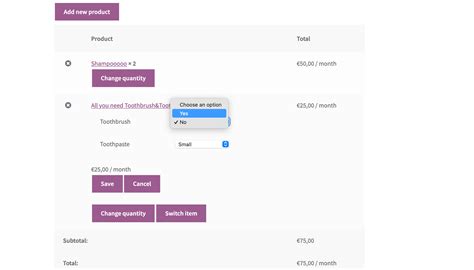 Self Service Dashboard For Woocommerce Subscriptions Woocommerce