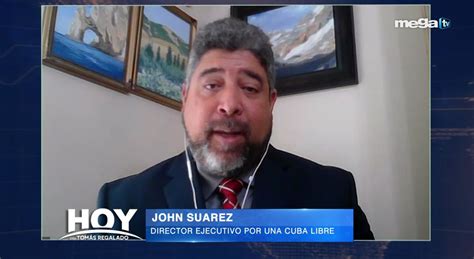 Hoy con Tomás Regalado 08 27 23 entrevista a John Suárez Director