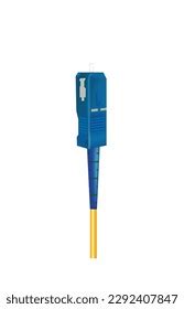 Fiber Optic Cable Sc Apc Connector Stock Vector Royalty Free Shutterstock