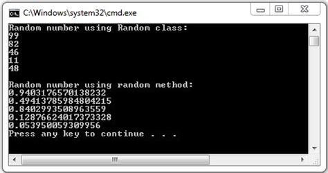 Get Random Number Java Program