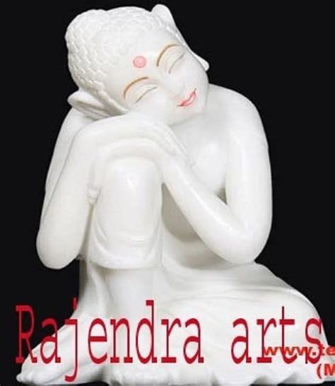 Rajendra Arts White Marble Lord Buddha Statues Sizedimension 25