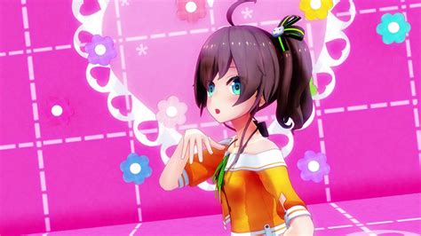 【ホロライブmmd】夏色まつりで「booo」【バーチャルyoutuber】 結日ゆいちゃんねる