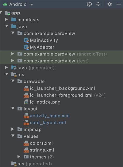 Activity Recylerview Cardview Kotlin