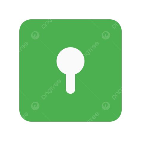 Lock Encryption Keyhole Symbol For Digital Login Secured Encryption