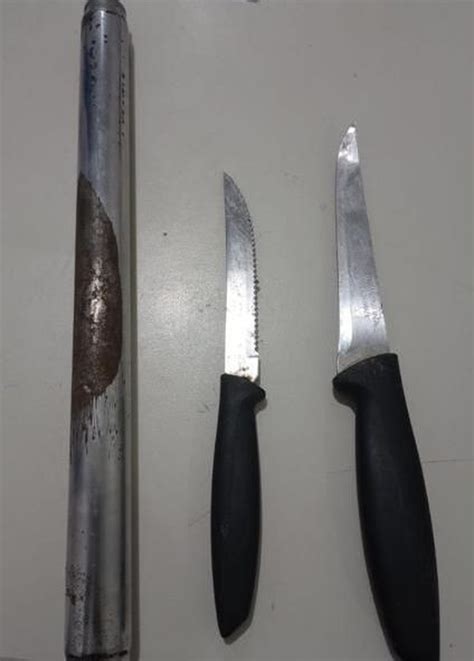 Homem é Preso Por Agredir Companheira E Ameaçá La Com Faca Local