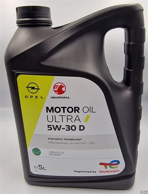 Genuine GM Vauxhall Dexos 2 5W30 Engine Oil 5L 1684530780 New Replaces ...