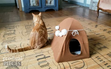 Diy Cat Tent Tutorial Prodigal Pieces