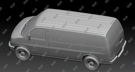 Chevrolet Express 3d打印模型下载 3d工场 3dworkscn