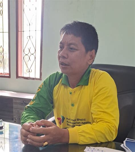 Pembimas Kristen Kanwil Kemenag Sulbar Himbau Umat Kristiani Untuk