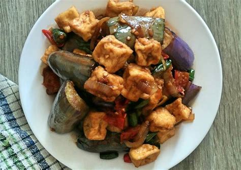 Resep Oseng Terong Tahu Kecap Pedas Oleh Rezita May Cookpad