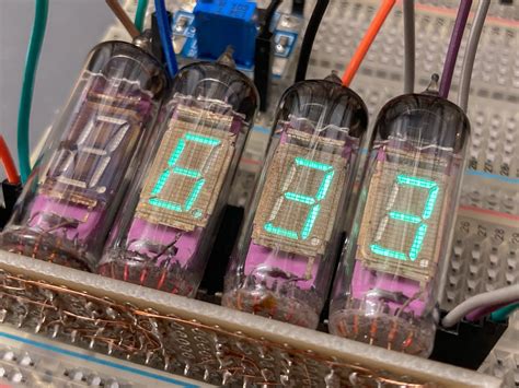Making A Clock Using Vfd Display Tube Iv 6 And Mm5316n Kohacrafts Blog