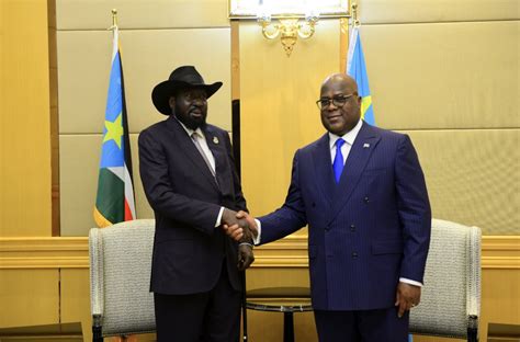 Crise Dans Lest De La Rdc Felix Tshisekedi Et Salva Kiir Appellent à