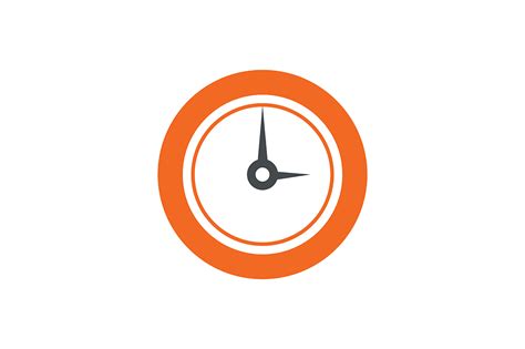Modern Clock Icon Graphic By Friendesigns Creative Fabrica